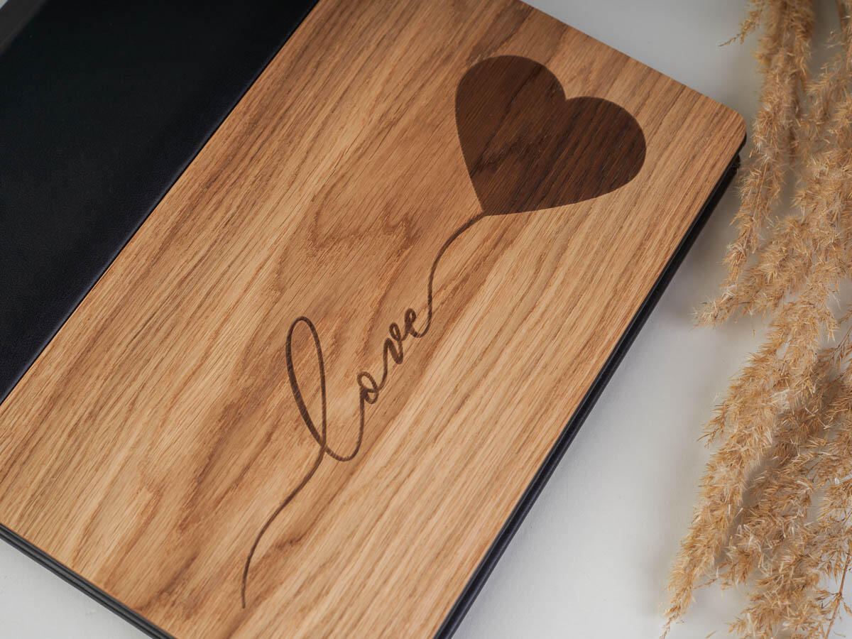 Wooden Photo Album Finish | Professional Printing Services | nPhoto Lab